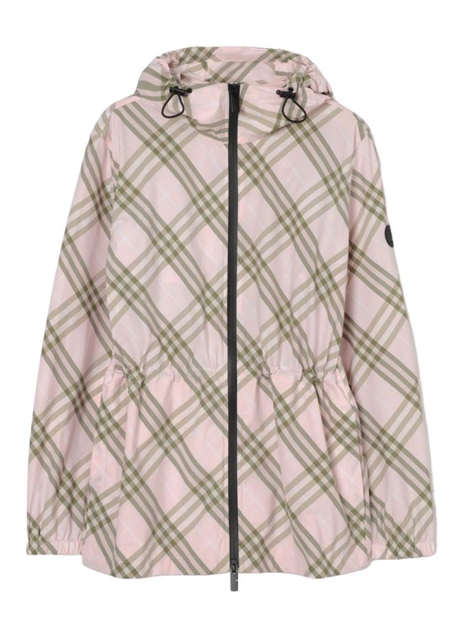 BURBERRY Check Whitstable Hooded Jacket